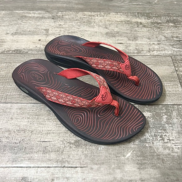 Chaco | Shoes | Chaco Lowdown Eco Tread Thong Flipflop Sandals Womens ...